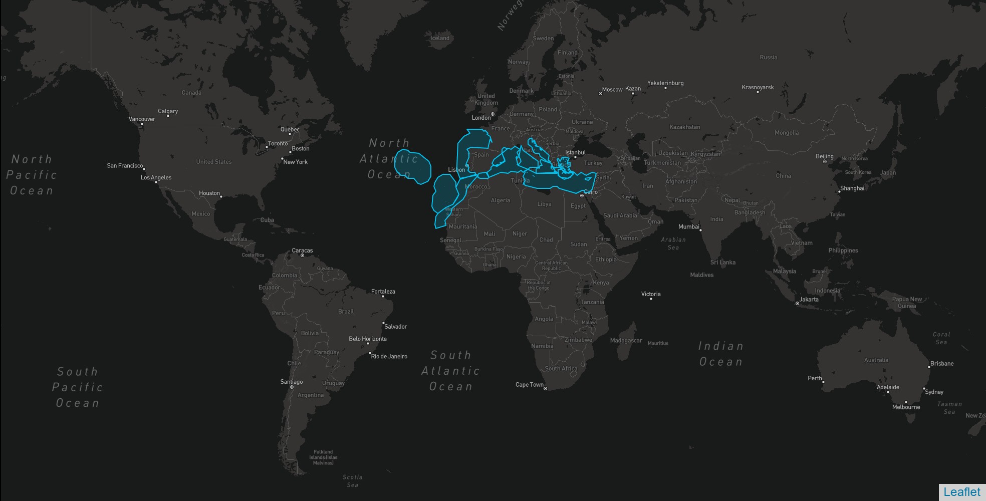 Mediterranean moray • Muraena helena • Fish sheet